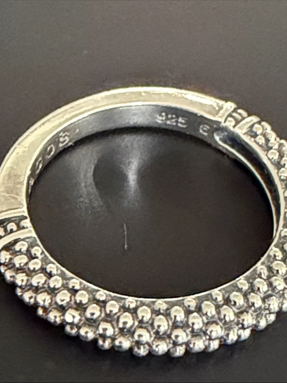 LAGOS | Jewelry | Lagos Silver Caviar Stacking Ring | Poshmark
